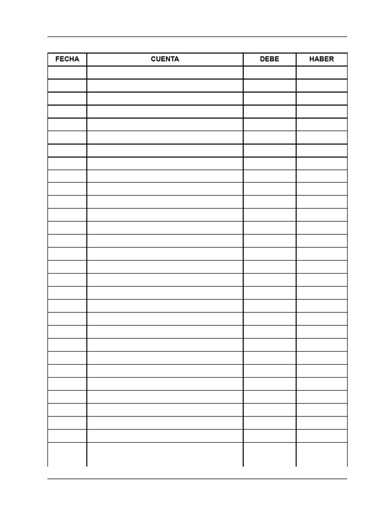 Formatos Practicas Contables | PDF
