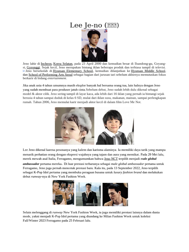 Teks Biografi Idola | PDF