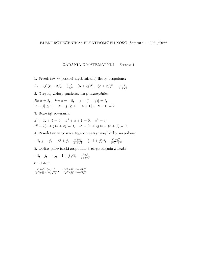 2021-2022 PW EL Sem1 | PDF