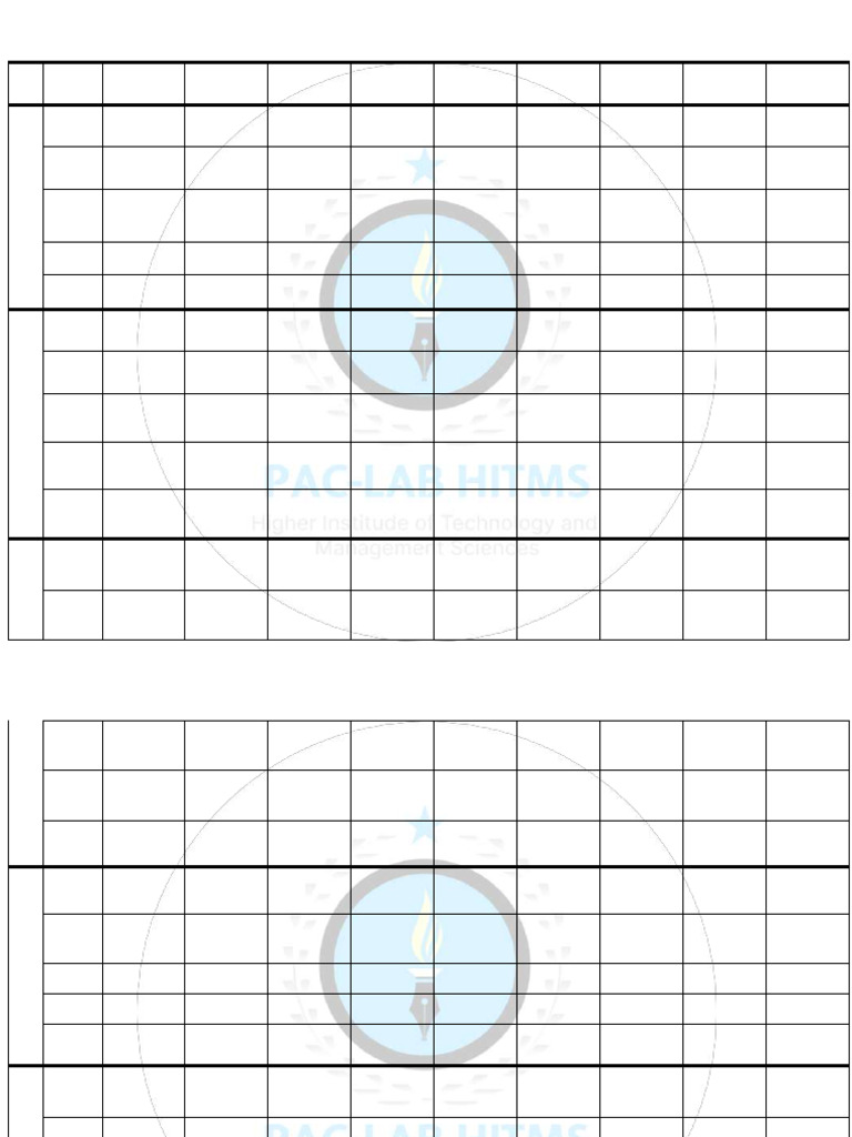 (SECOND SEMESTER) TENTATIVE TIMETABLE PACLAB Week 7 | PDF | Engineering