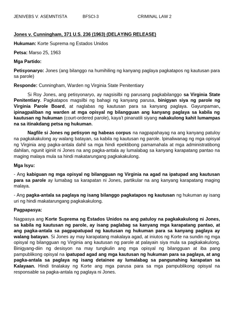 Delaying Release | PDF