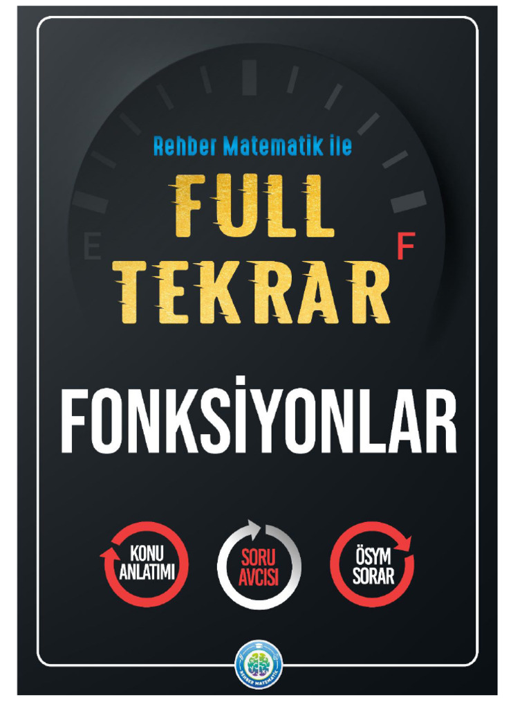Full Tekrar Mat Fonksiyonlar Rehber Matemati̇k | PDF