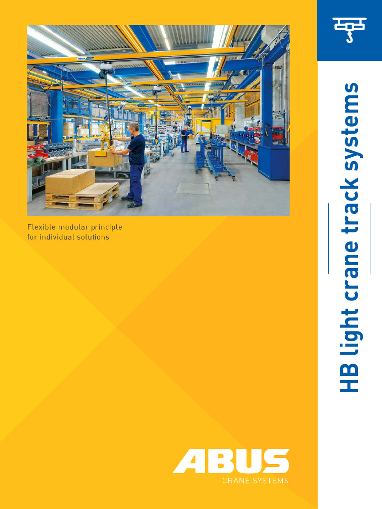 Abus HB System | PDF | Crane (Machine) | Truss