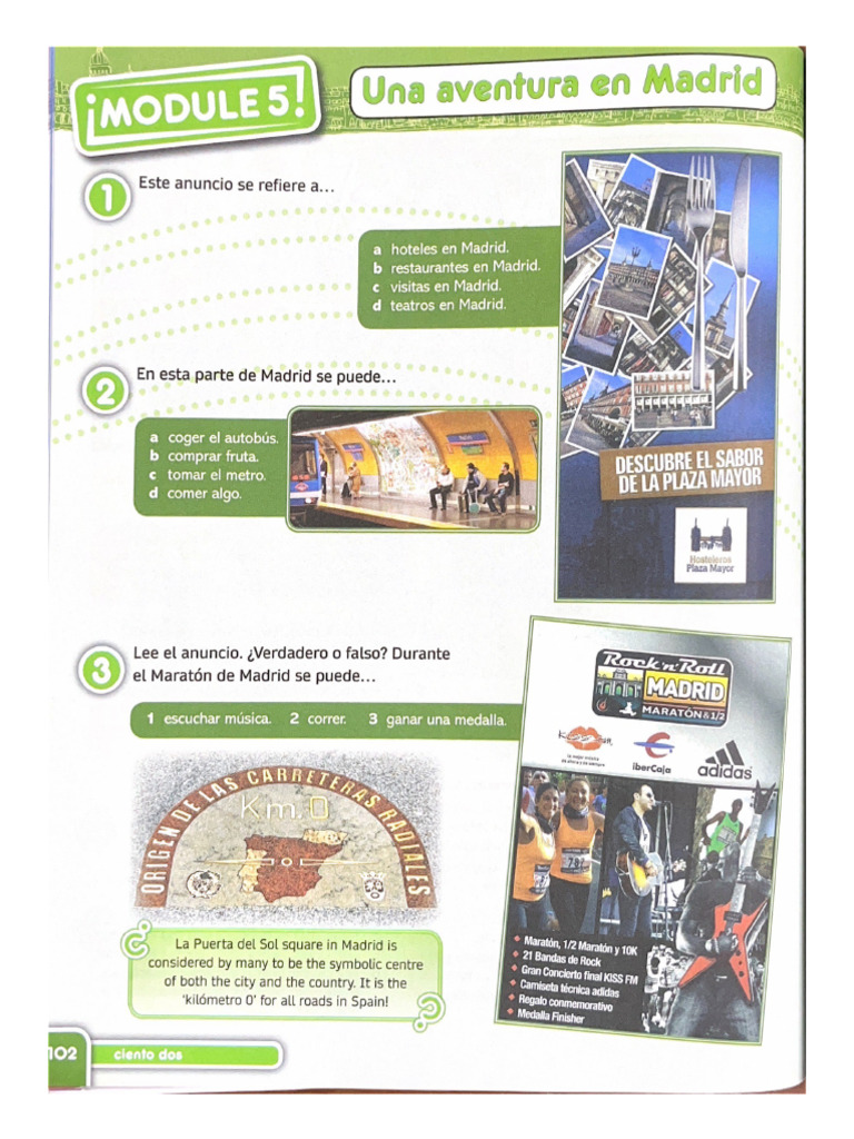 Spanish Viva 3 Module 5 | PDF