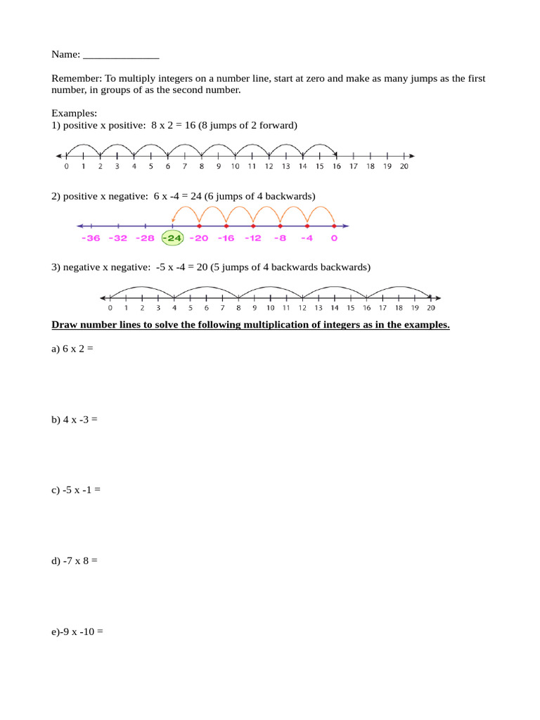 Integer Multiplication Guide | PDF