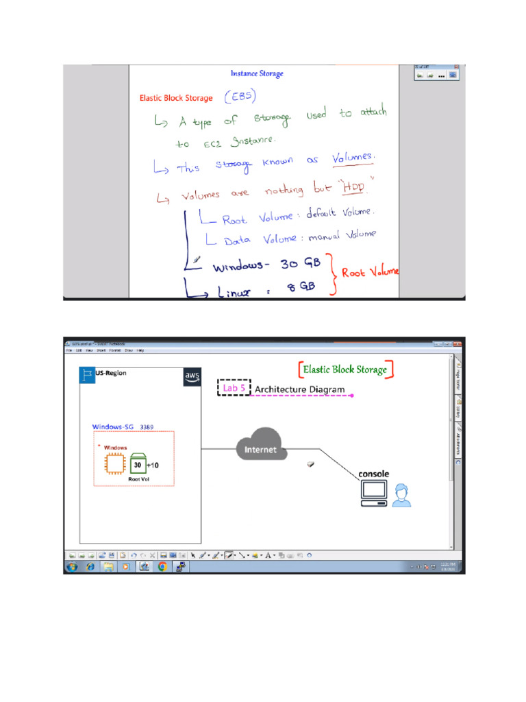 #5instance Volume (Root Volume and Data Volume) | PDF