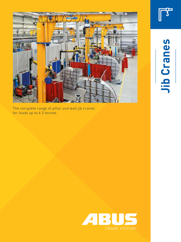 ABUS Jib Cranes: Efficient Load Handling | PDF | Crane (Machine) | Elevator
