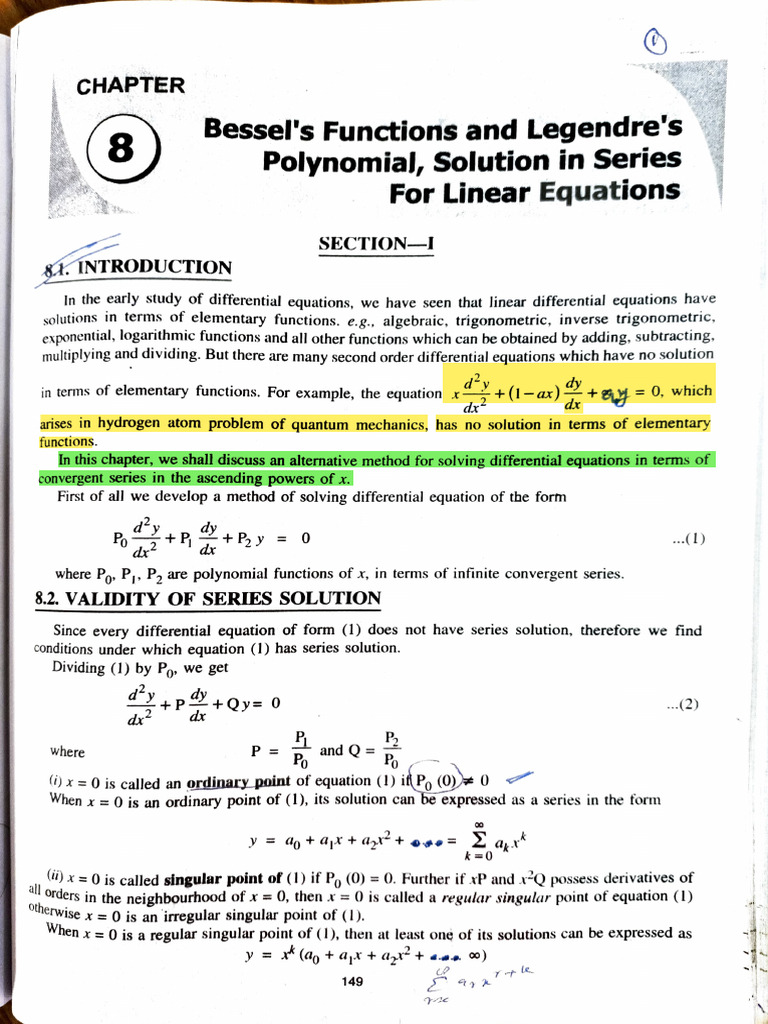 Series Solution | PDF | Equations | Function (Mathematics)
