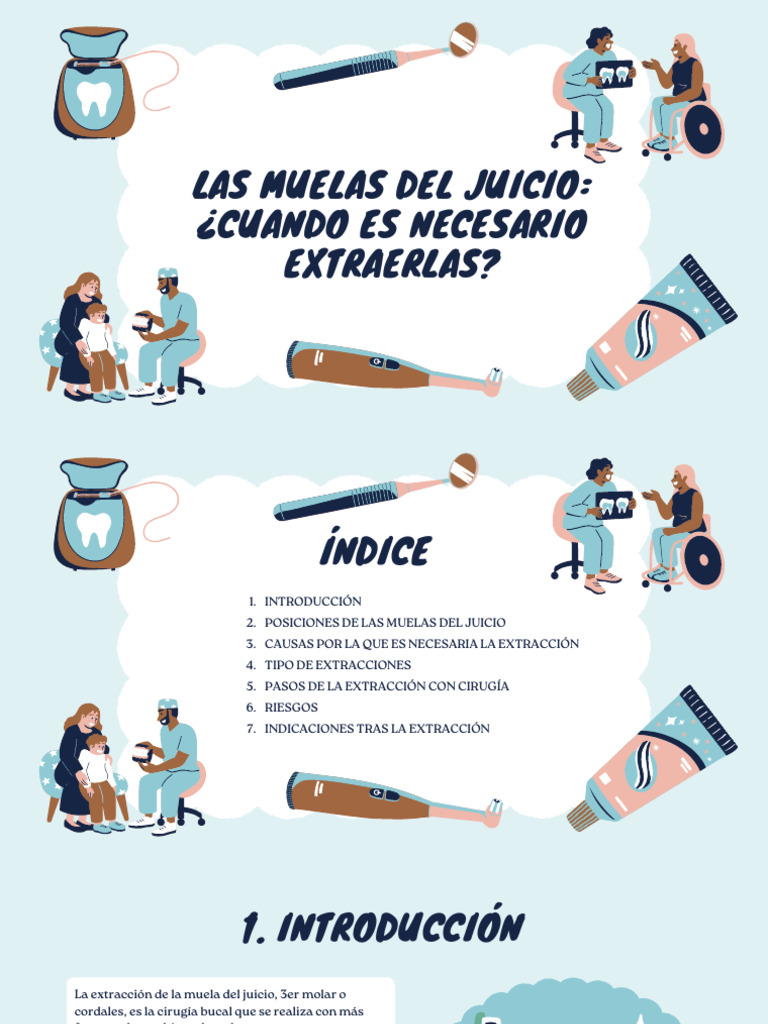 Extraccion Muelas Del Juicio | PDF | Diente | Enfermedades y trastornos