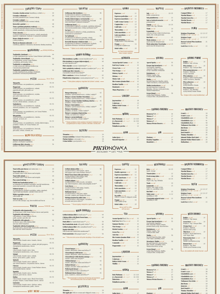 Menu 03 2023 PLEN | PDF