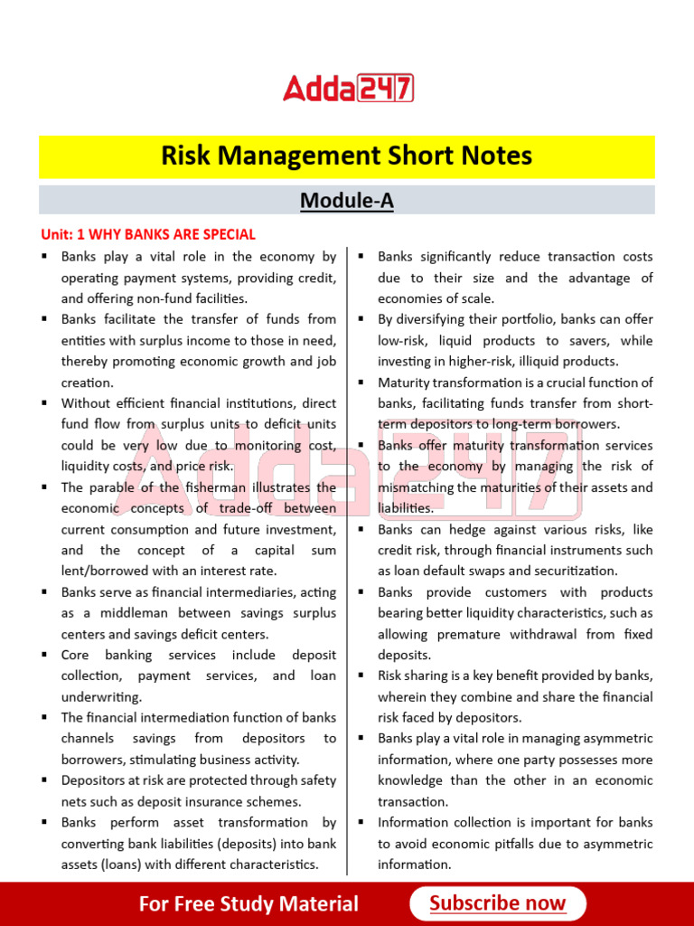 Risk Management in Banking Explained | PDF | Financial Risk | Risk