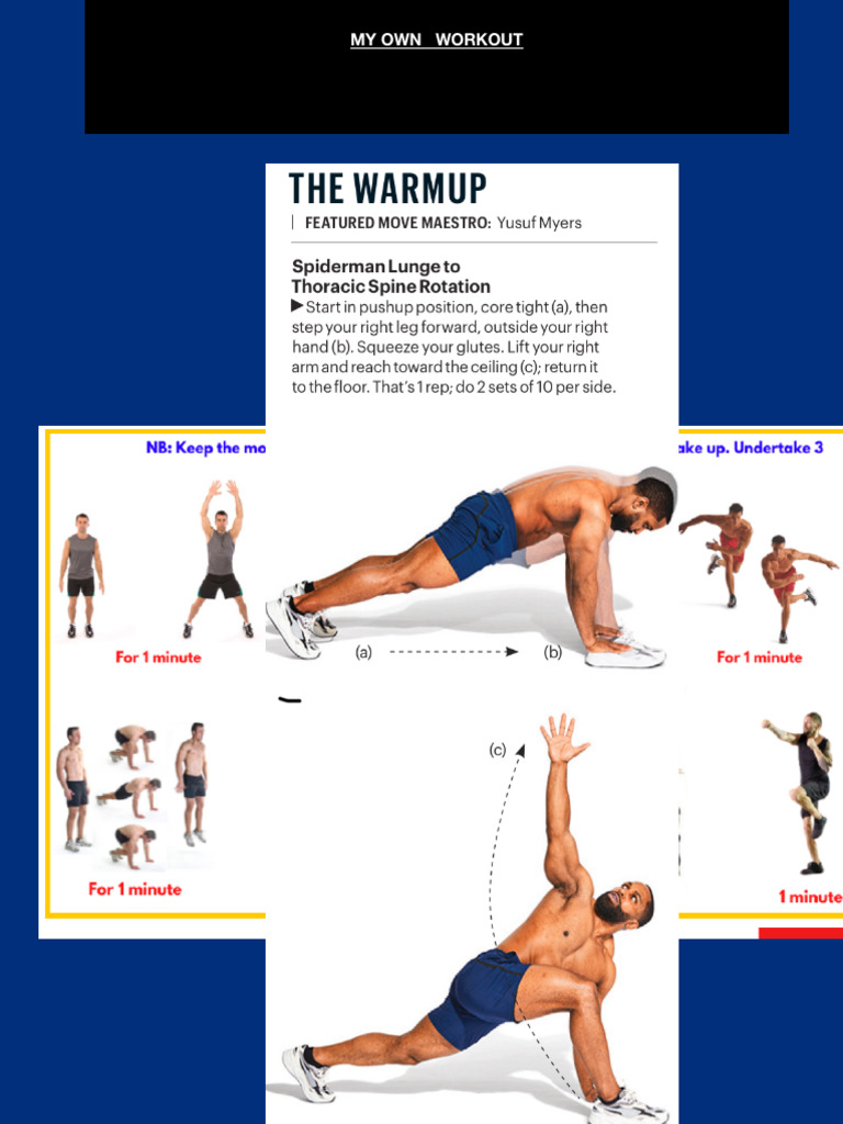 Intense Workouts & Rest Day Options | PDF