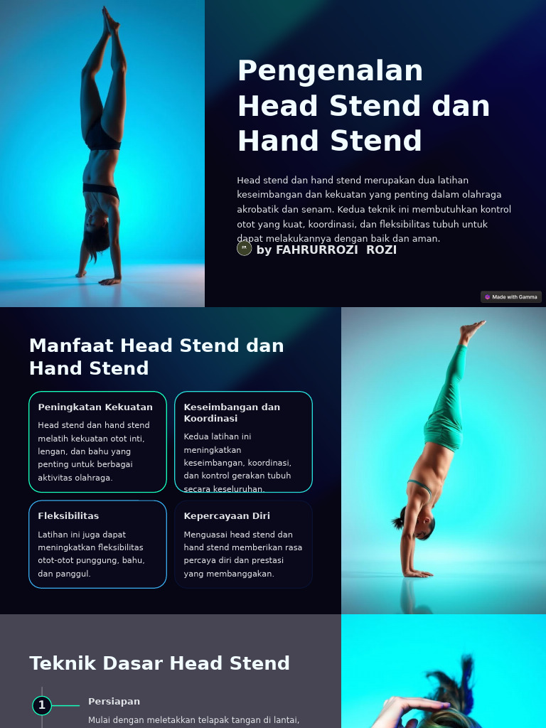 Latihan Head Stend dan Hand Stend | PDF