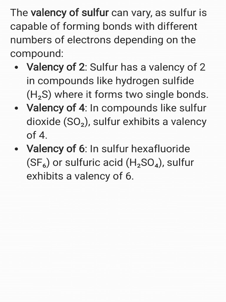 Valency | PDF