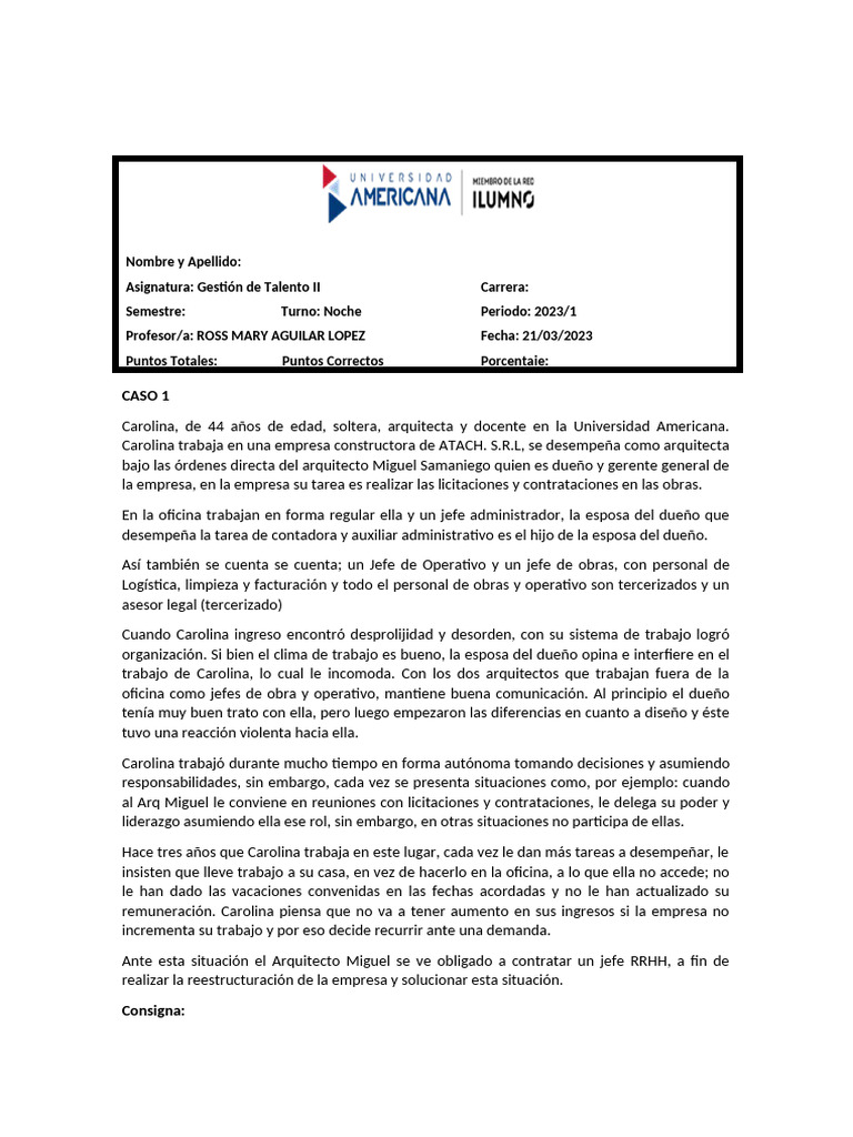 Gestión Talento 2 - Actividad 2 | PDF | Business