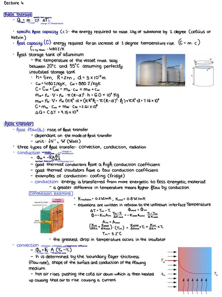 Lecture 7 | PDF | Thermal Conduction | Thermal Insulation