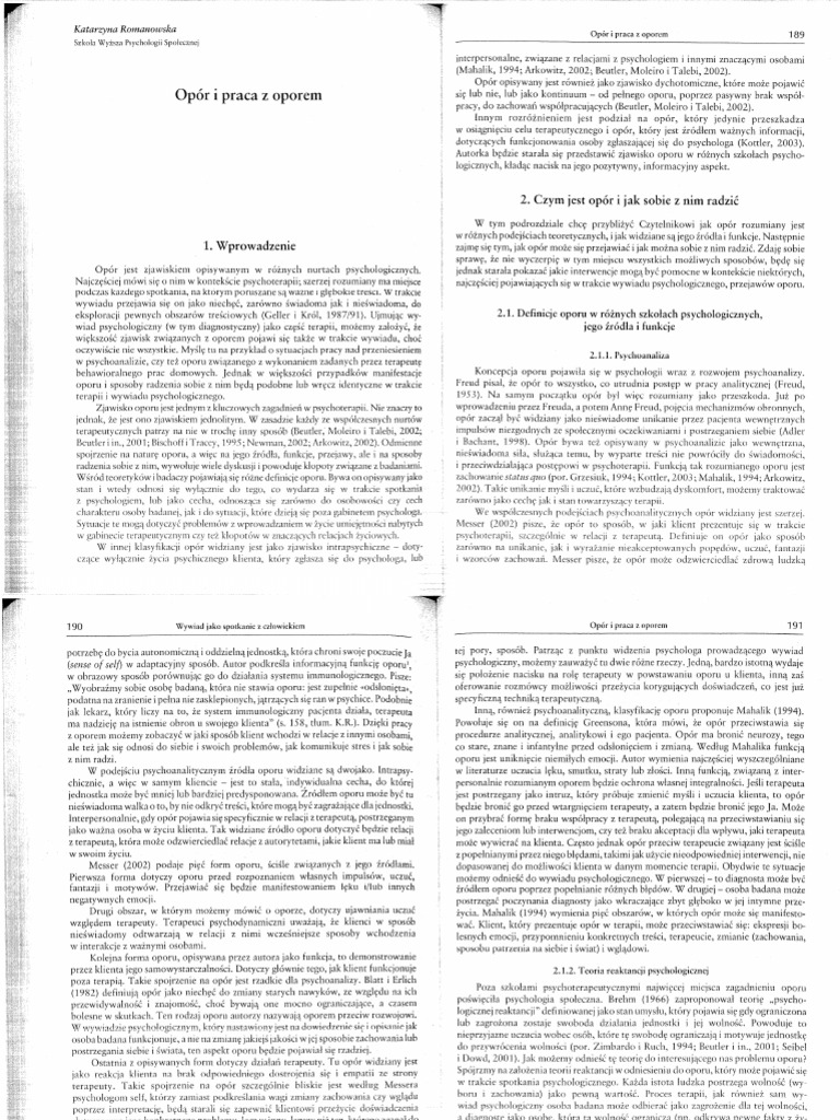 Opor Wywiad | PDF