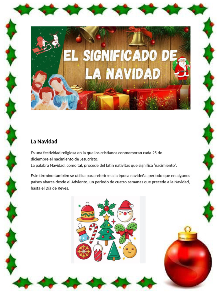 La Navidad | PDF