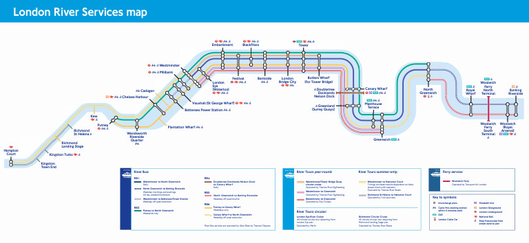 Riverservices Map | PDF | Transport | Rail Transport
