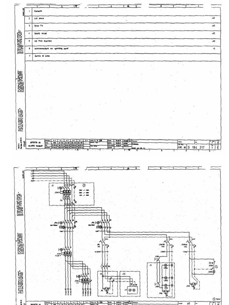 Schindler Smart 001 Wiring Diagrams . | PDF