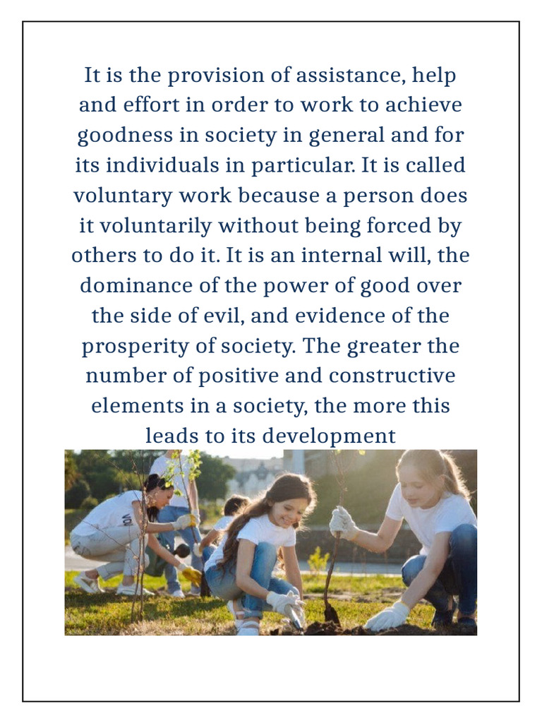 The Provision Pdf Nursing Volunteering