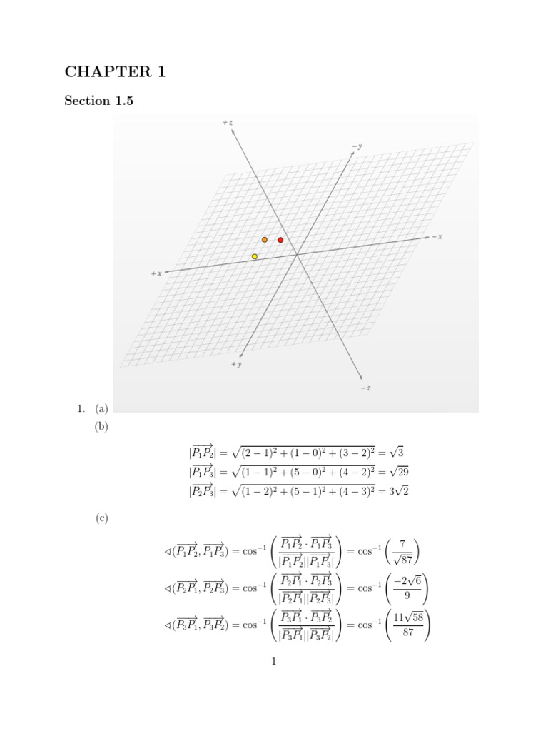 Chapter 1 | PDF | Abstract Algebra | Linear Algebra