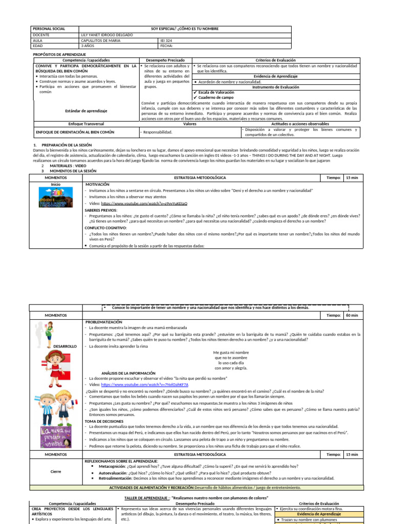 Actividad 3a 18 Noviembre | PDF | Aprendizaje | Evaluación