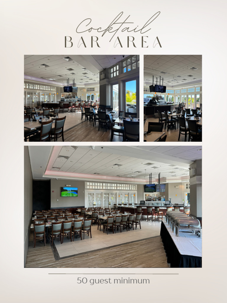 Cocktail Bar Area | PDF