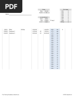 OJT Training Plan Template Sample | PDF | Business