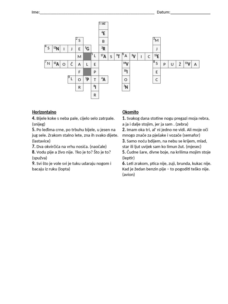 Crossword Maker Full | PDF