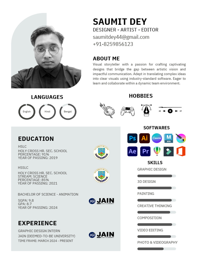 Saumit Dey Resume | PDF