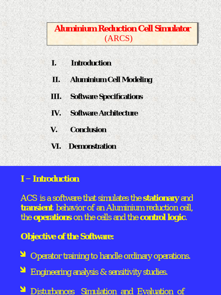 Aluminium Reduction Cell Simulator1 | PDF | Method (Computer ...