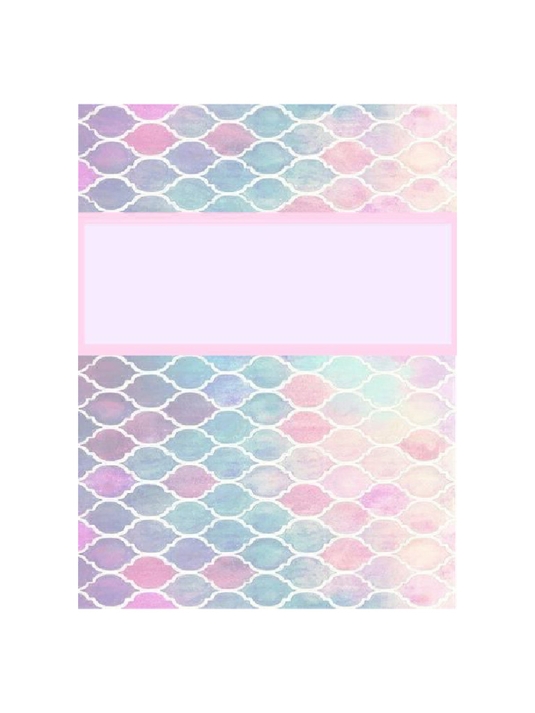 Notebook Cover Pattern 5 | PDF