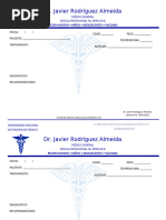 Receta Farmacia Similares | PDF