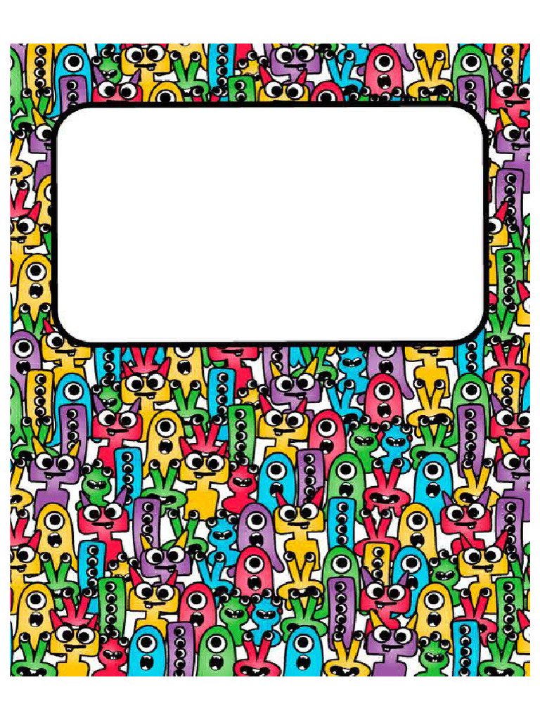 Notebook Cover Pattern 6 | PDF