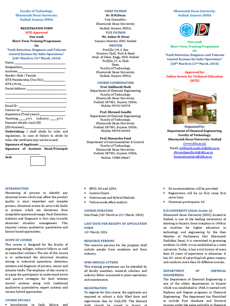 STTP Brochure - 2024 | PDF