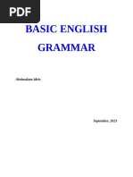Basic English For Beginners | PDF