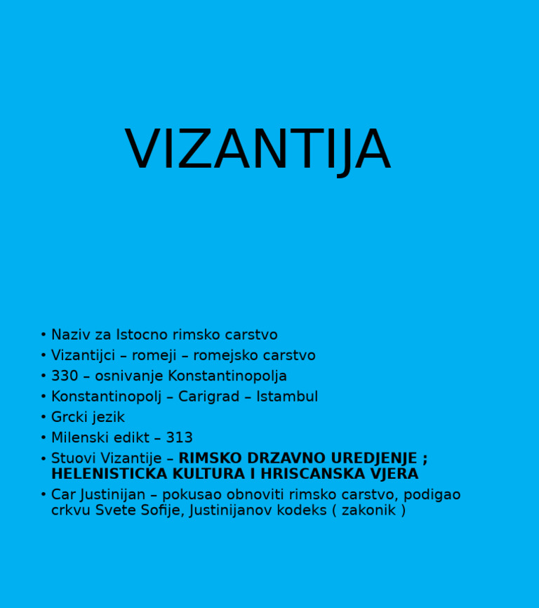 Vizantija | PDF