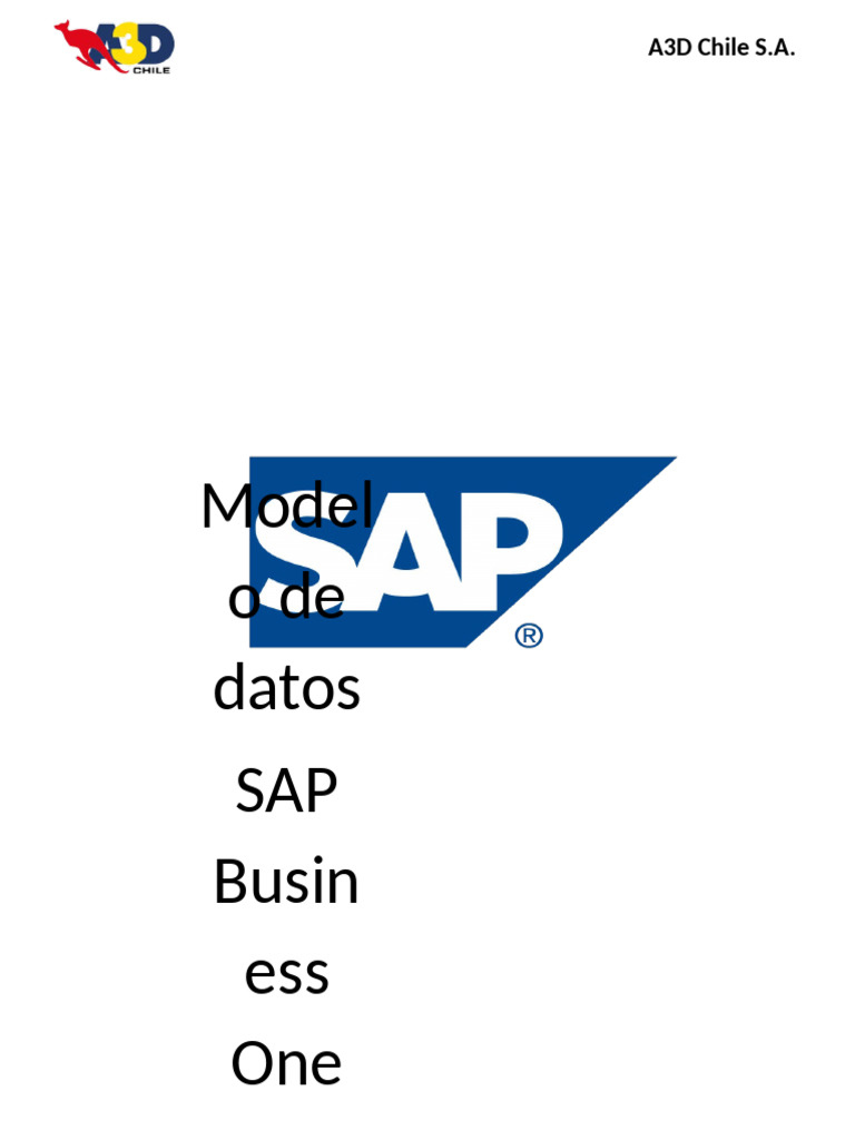 Modelo SAP | PDF | Planificación de recursos empresariales | Informática