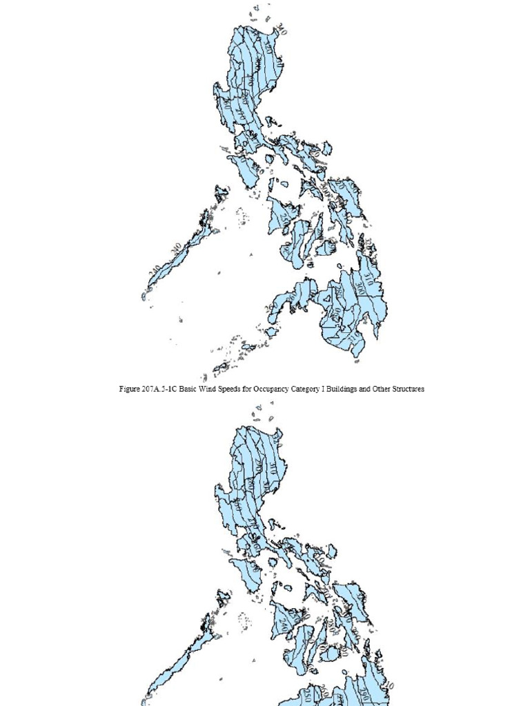 NSCP 2015 Wind Map | PDF