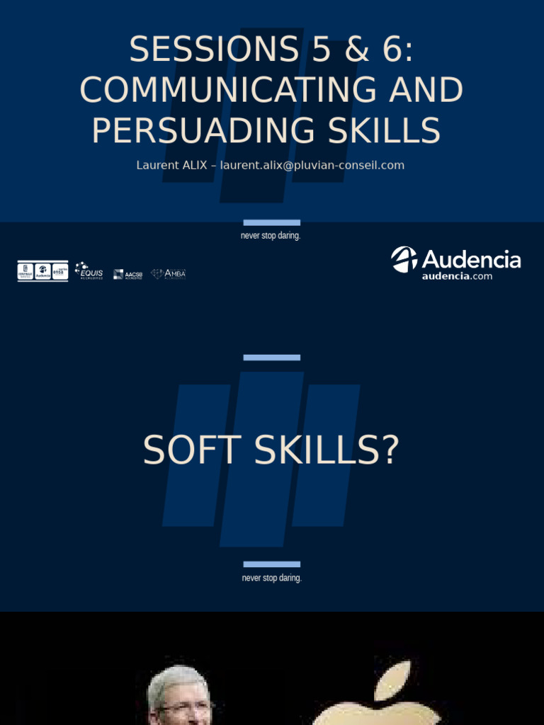 Communication & Persuasion Skills | PDF | Negotiation | Cognition