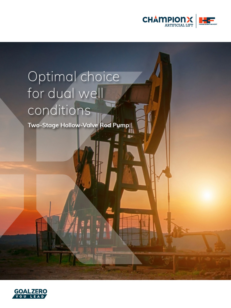 HFI Two Stage Hollow Valve Rod Pump BR 022322 | PDF | Pump | Valve