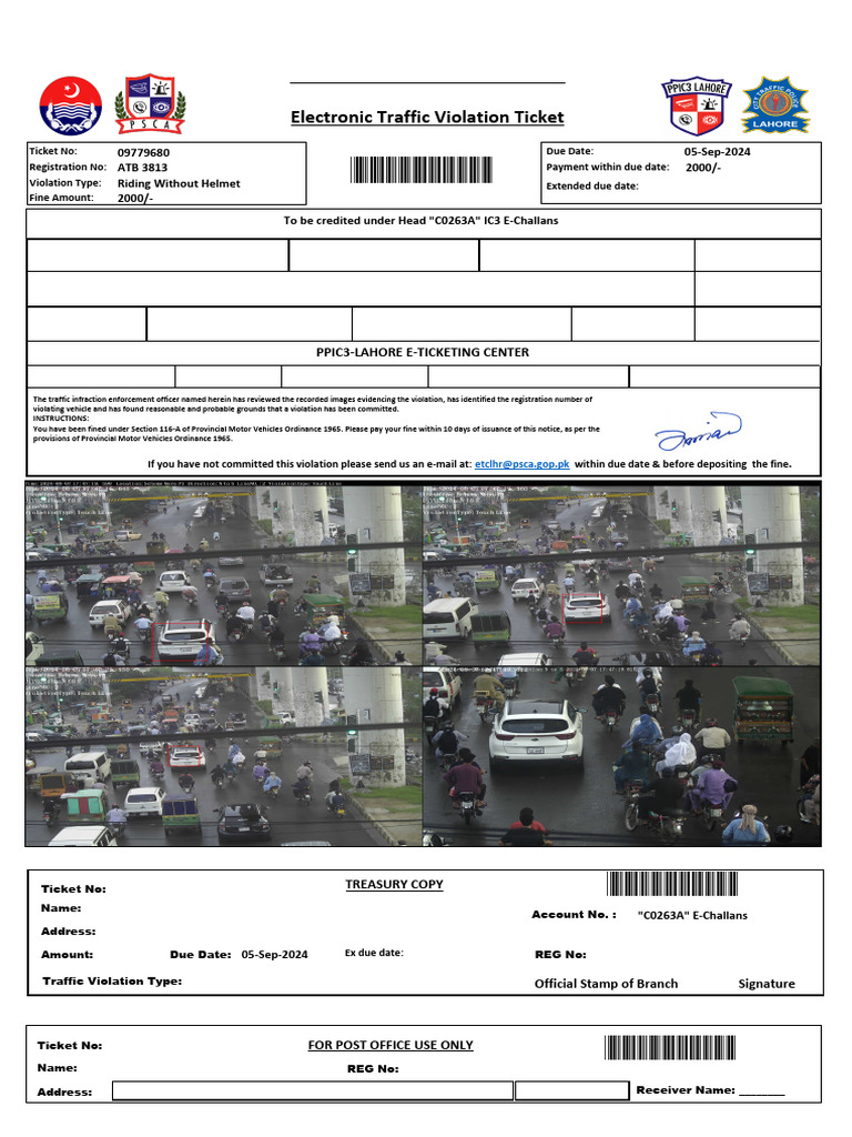 Atb 3813 | PDF | Traffic Ticket | Driving