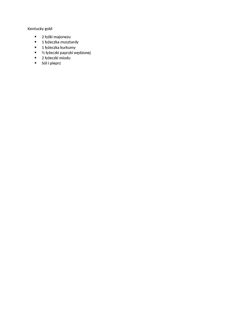 Sos Kentucky Gold | PDF