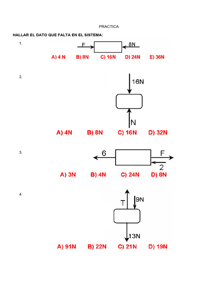 ESTÁTICA Practica y Teoria | PDF