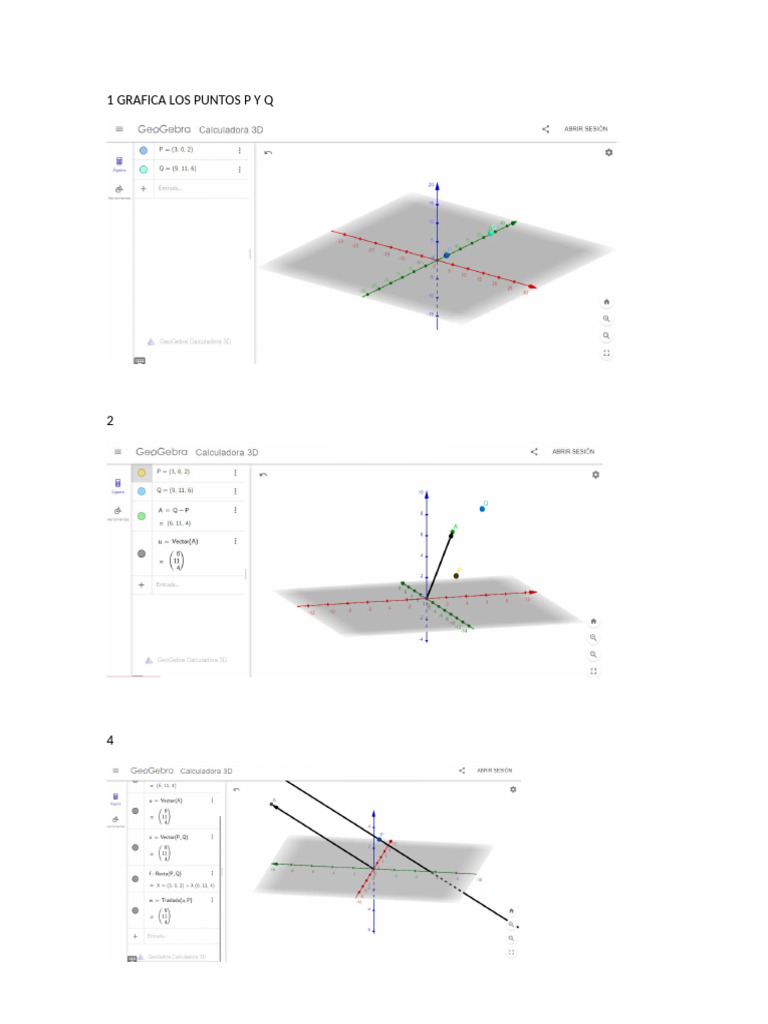 Graficas Geogebra | PDF