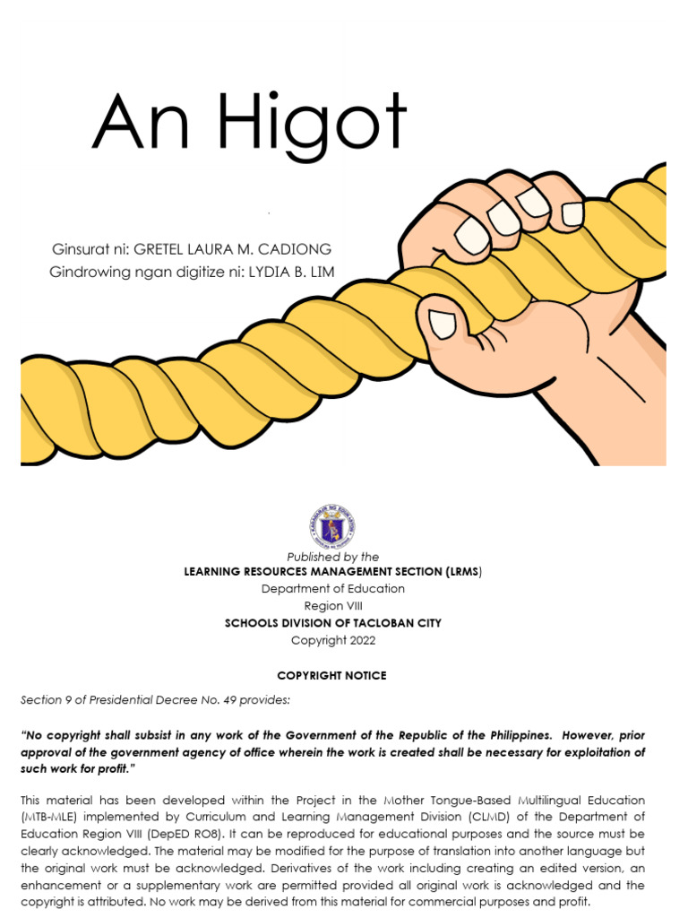 An Higot Final | PDF | Copyright | Linguistics