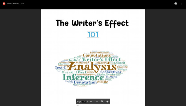 Writers Effect V2 PDF | PDF