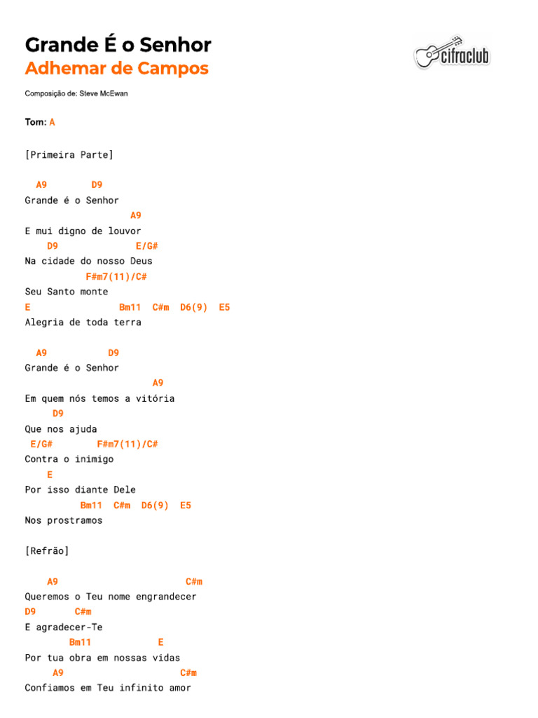 Grande e Senhor | PDF