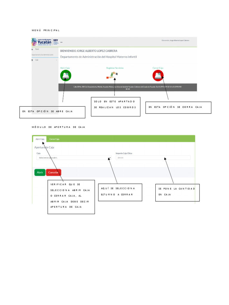 Manual Sistema de Cobro | PDF